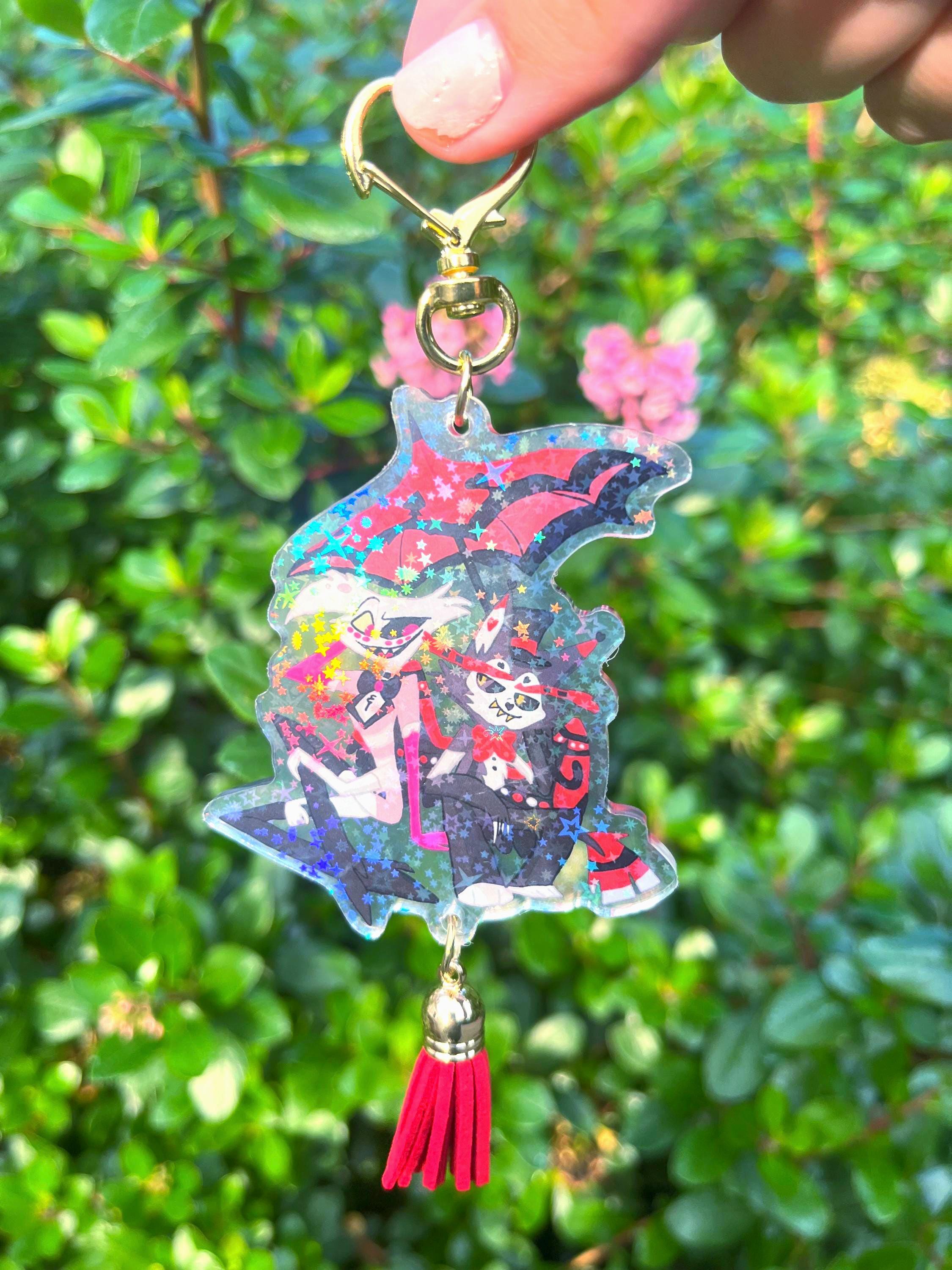 Hazbin Hotel Angel Dust & Husk Huskerdust Loser Baby Holographic ...