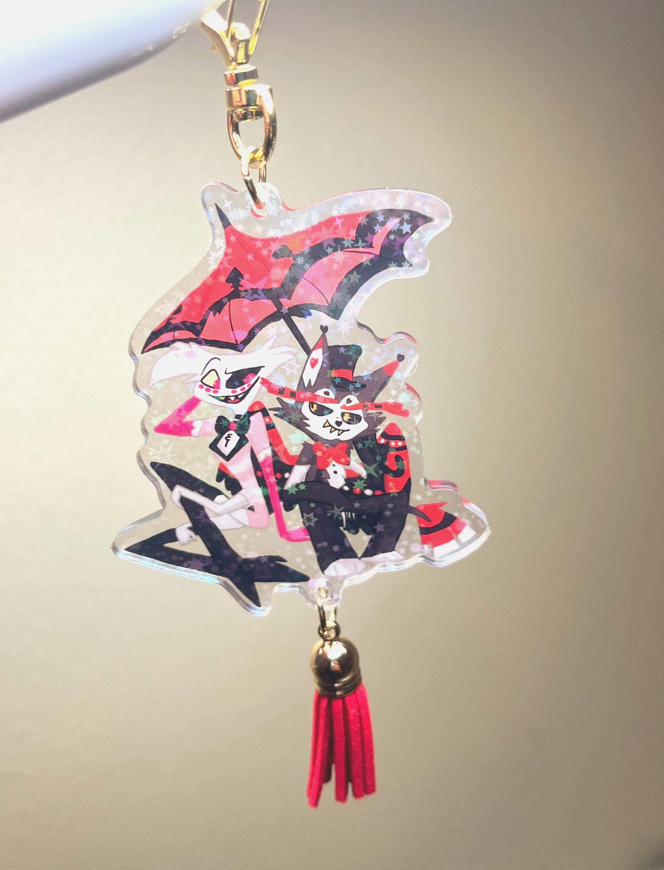 Hazbin Hotel Angel Dust & Husk Huskerdust Loser Baby Holographic ...