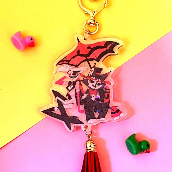 Pokémon Dusk Lycanroc Acrylic Holographic Keychain - Etsy