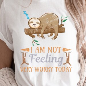 Very Worky Today Worded Printed Graphic Tee - Etsy