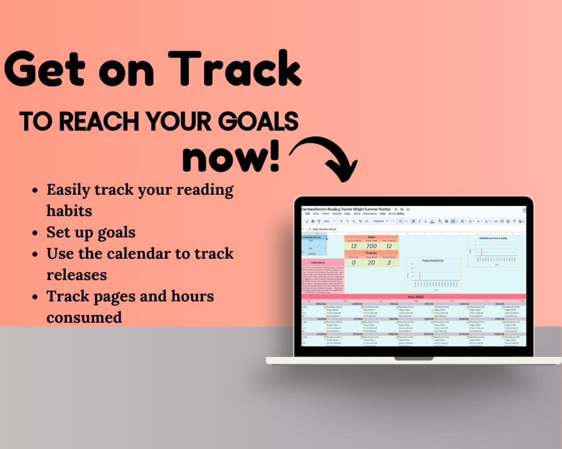 Ultimate Book Reading Tracker: Google Sheets Library Organizer (digital ...