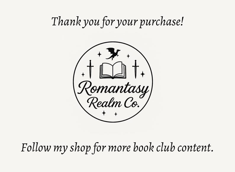 Book Club Starter Kit Downloadable – Organizer, Planner & Discussion ...