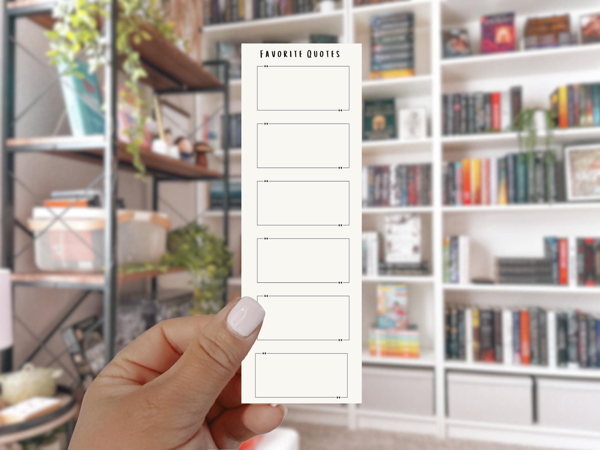 Reading Tracker Bookmark Bundle | Printable Gift for Book Lovers (PDF ...