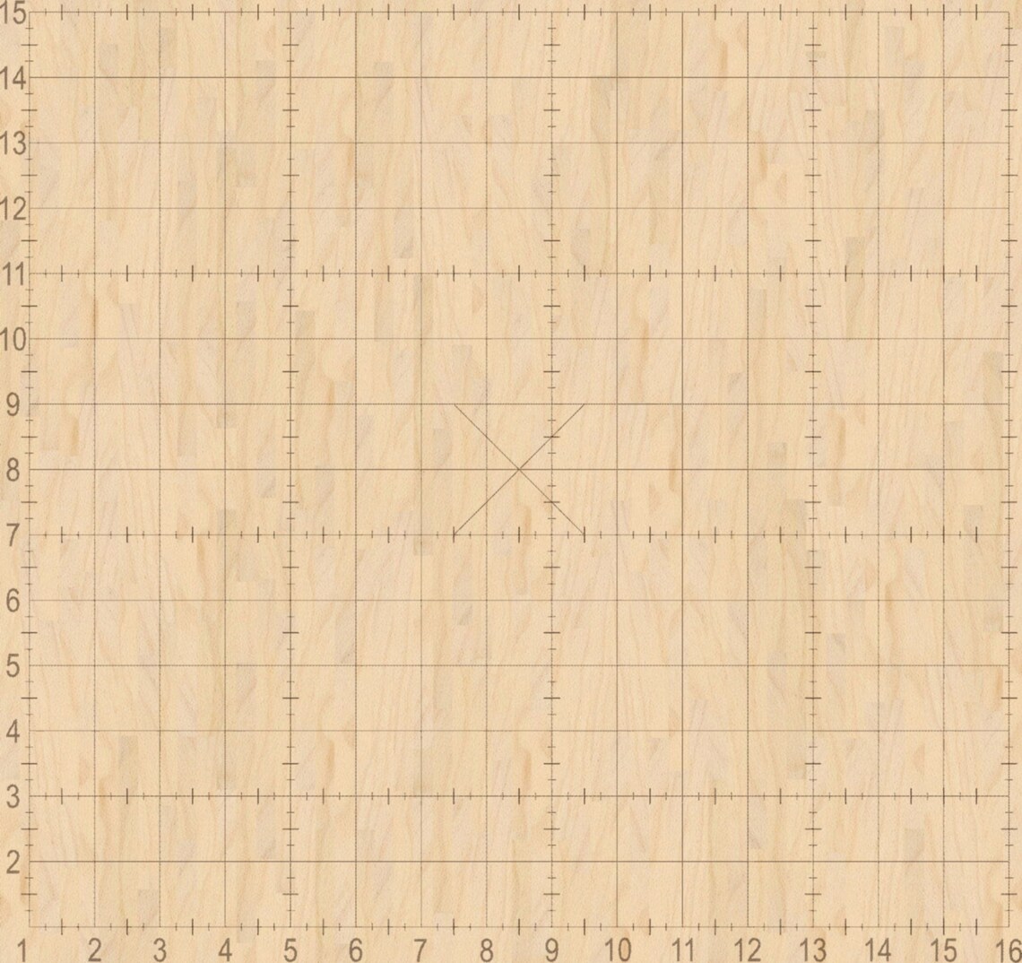 Lightburn Laser Grid Set for Xtool D1 | 432mm X 406mm | 17" X 16 ...
