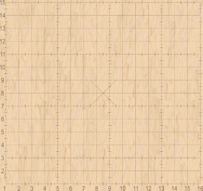 Lightburn Laser Grid Set for Xtool D1 | 432mm X 406mm | 17" X 16 ...