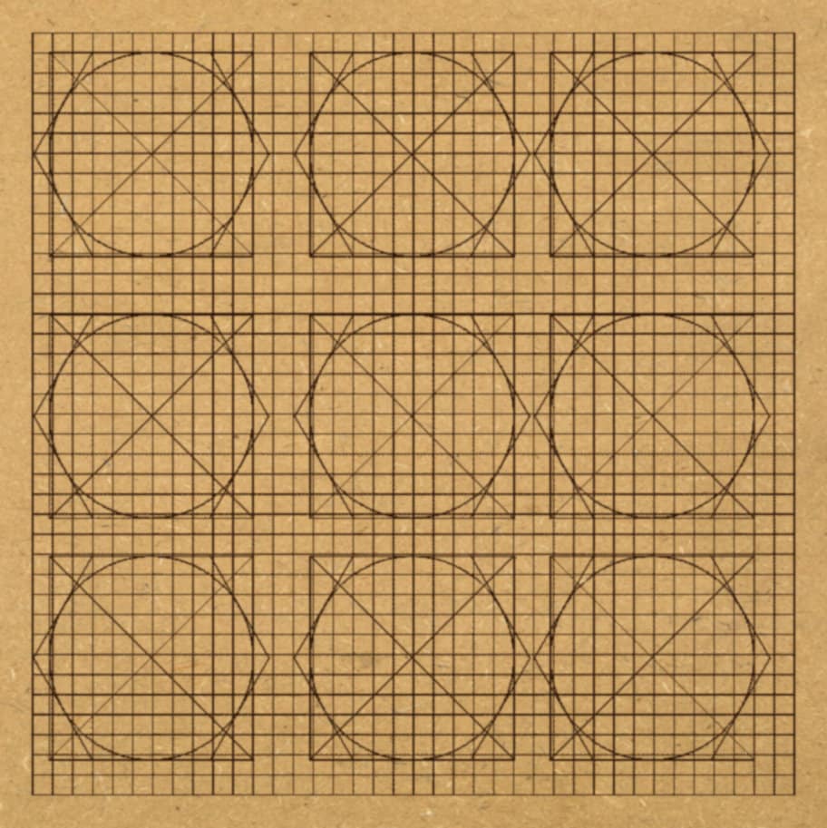 Lightburn Coaster Template Set | Circle Coasters | Square Coasters ...