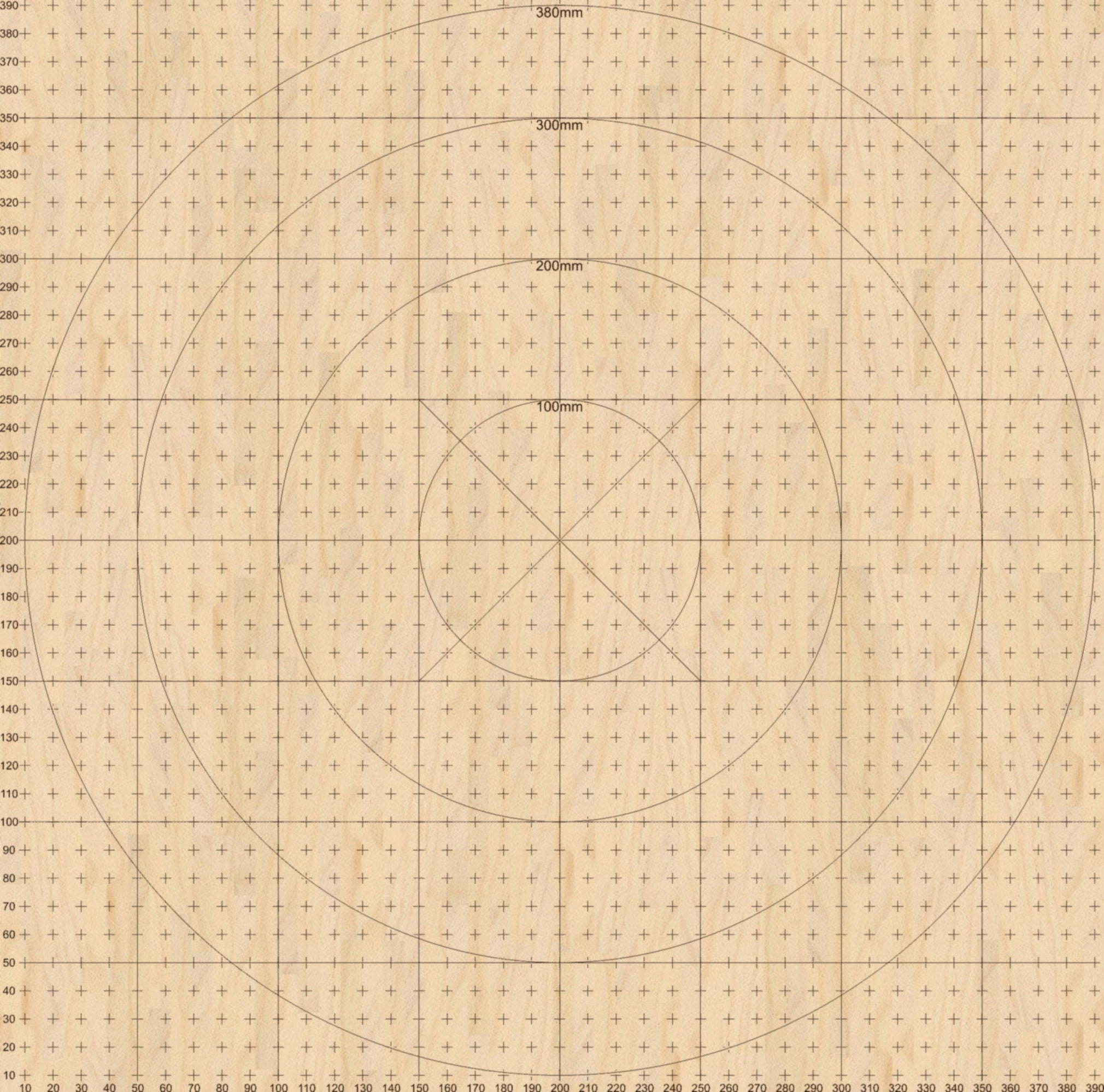 Simple Lightburn Laser Grid Set for Ortur Laser Master | 400mm X 400mm ...