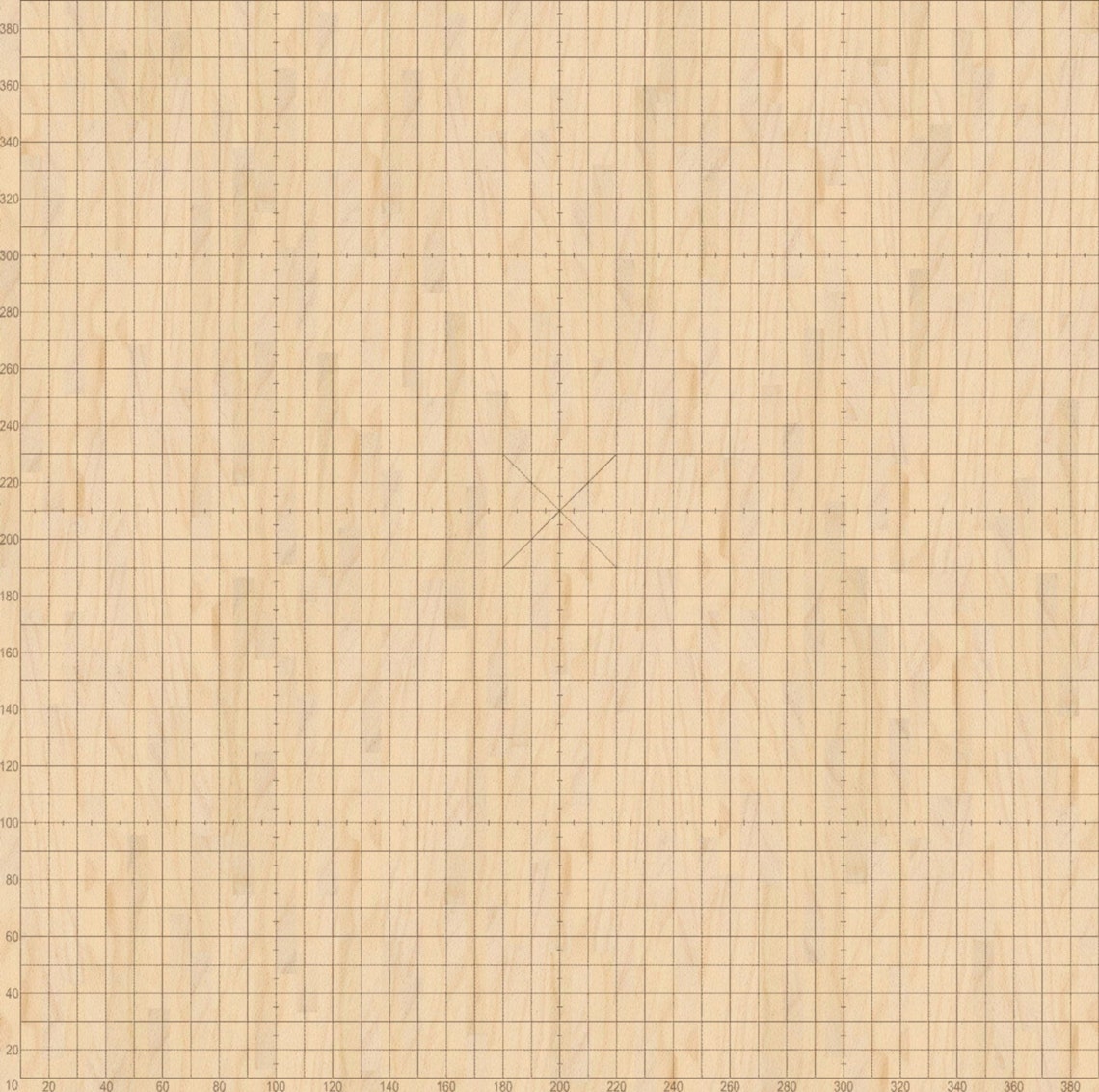 Lightburn Laser Grid Set for Ortur Laser Master | 400mm X 400mm | 15" X ...