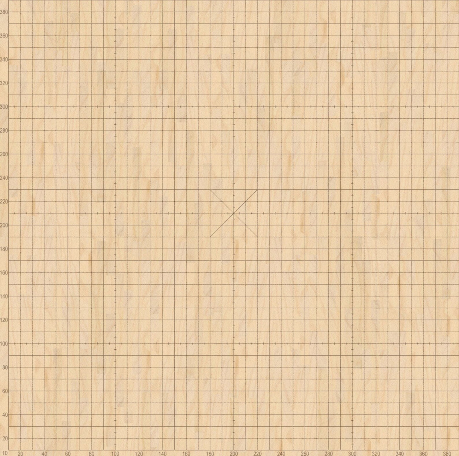 Lightburn Laser Grid Set for Ortur Laser Master | 400mm X 400mm | 15" X ...