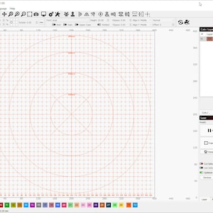 Simple Lightburn Laser Grid Set for Ortur Laser Master | 400mm X 400mm ...