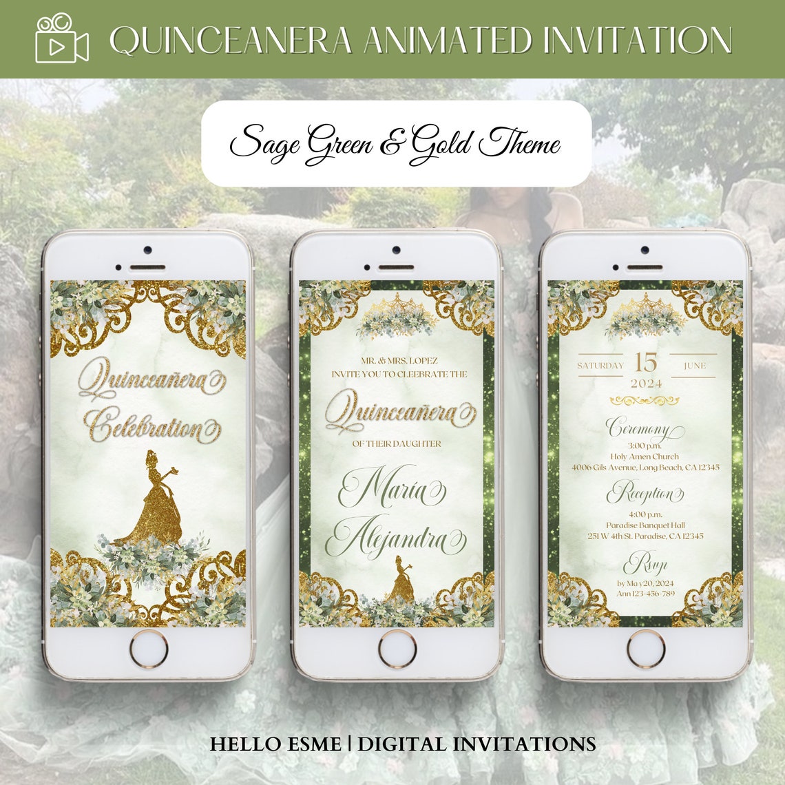 Princess and the Frog Invitation, Sweet 16 Invitation, Quince ...