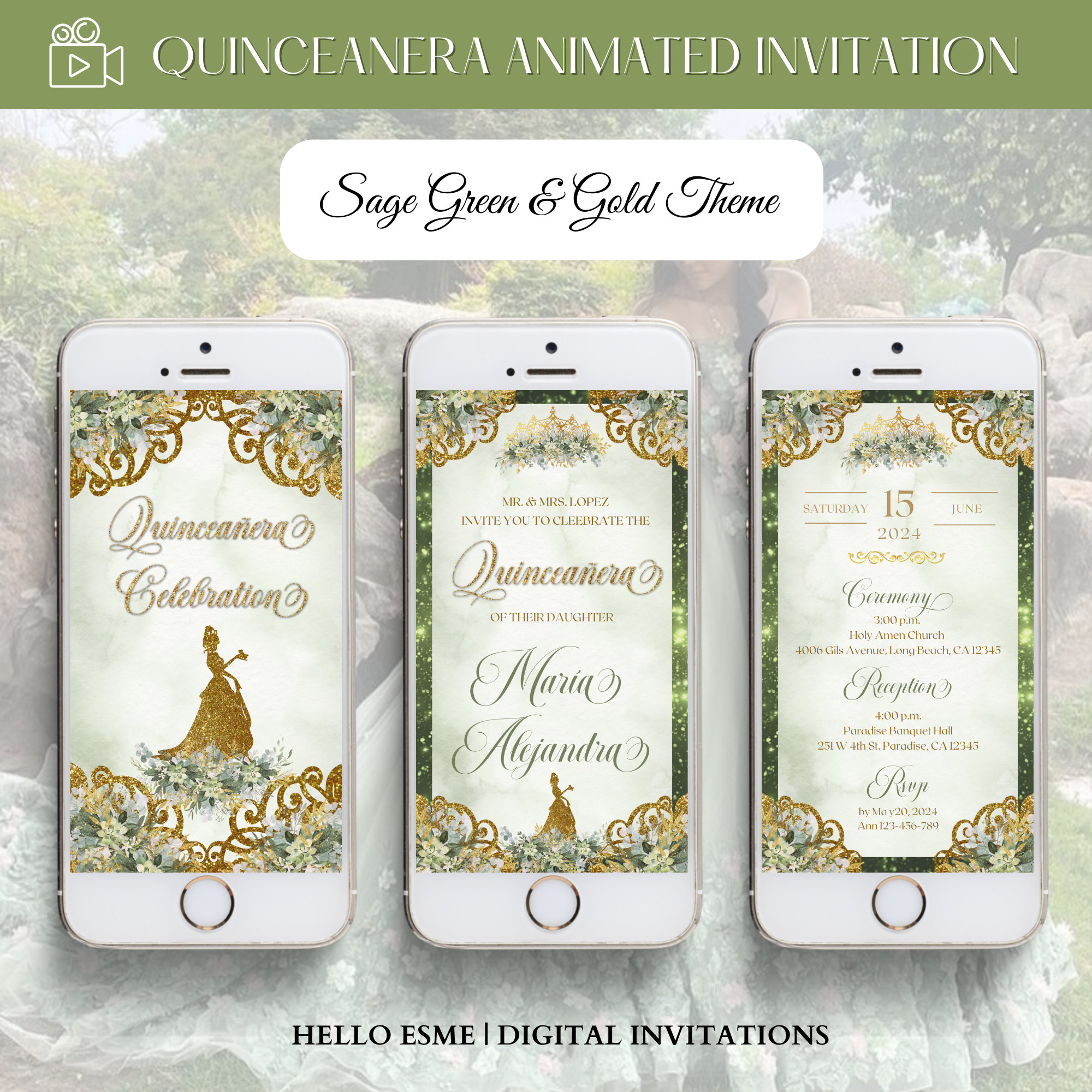 Princess and the Frog Invitation, Sweet 16 Invitation, Quince ...