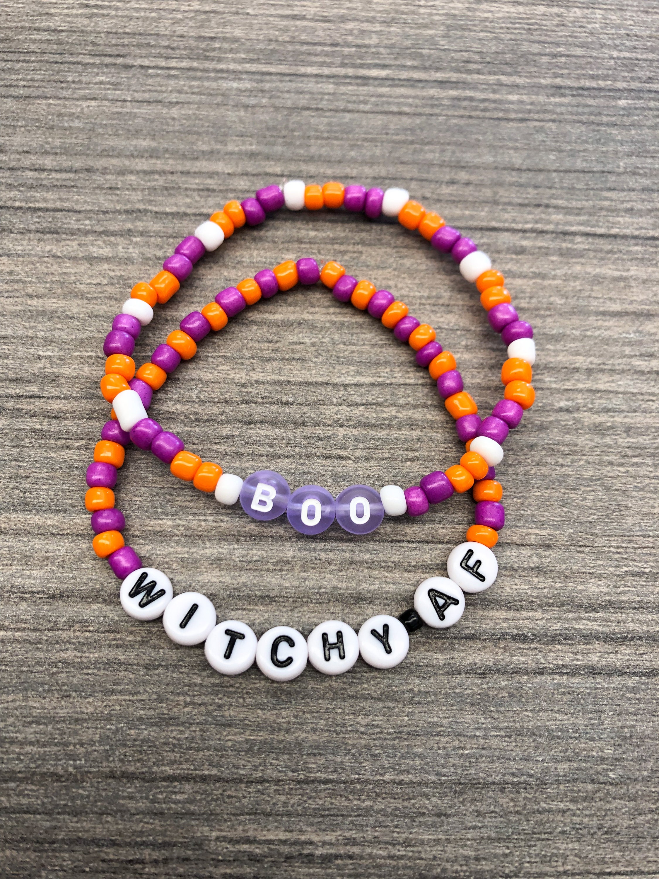 Halloween Bracelets. You Can Buy Them as Set of Two of Individual to ...