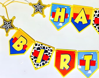 Toy Story Happy Birthday Banner - Etsy UK