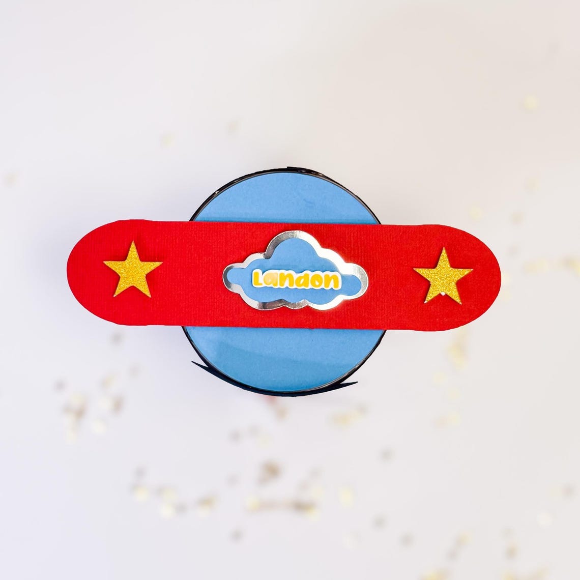 Airplane Party Favor Can – Custom Pilot Snack Tubes for Time Flies ...
