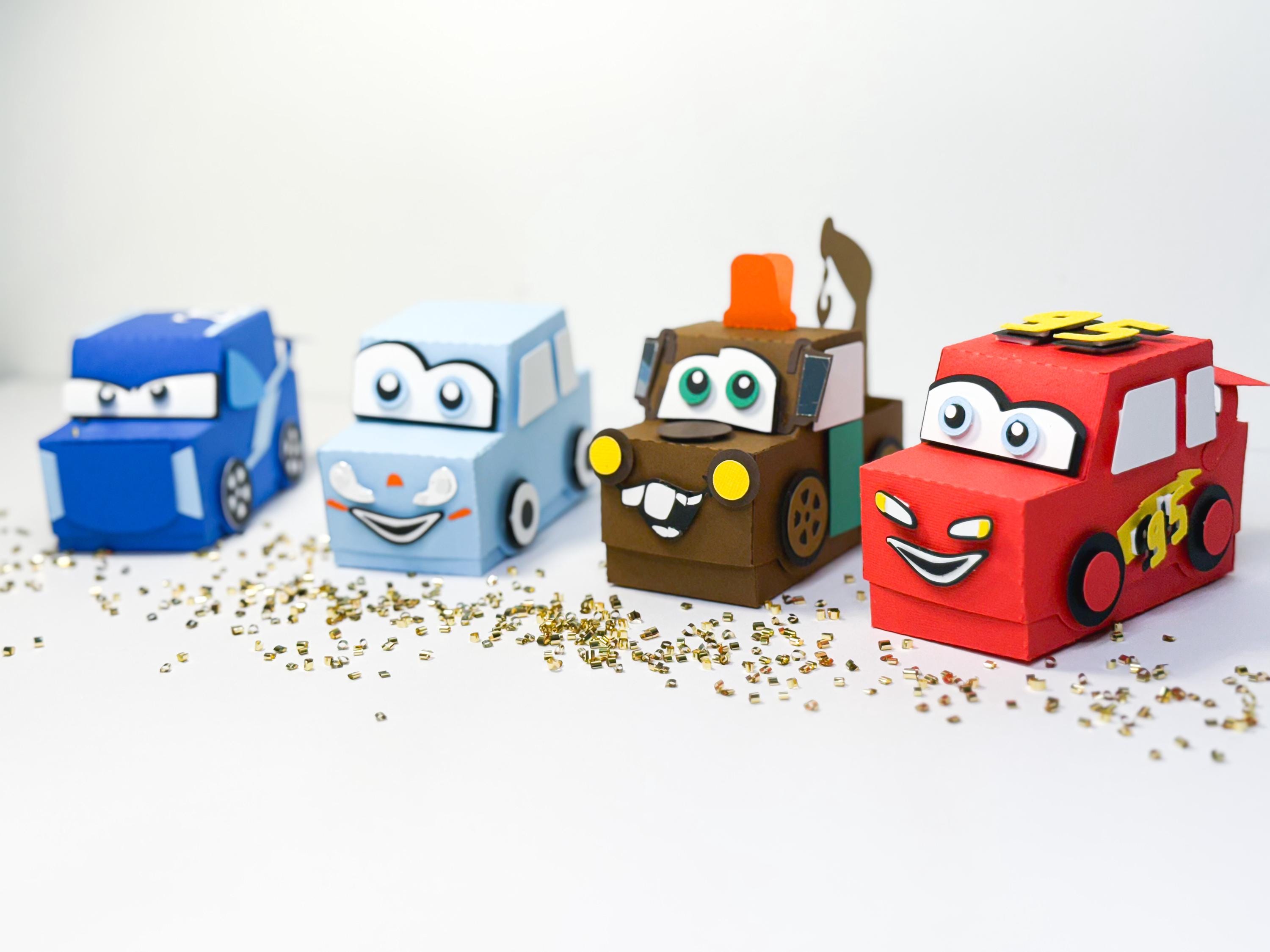 Cars Party Favors - Candy Boxes & Treat Holders | Personalized Kids ...