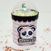 Custom Panda Pringles Favor – Girl Birthday Party Can With Dome Topper ...