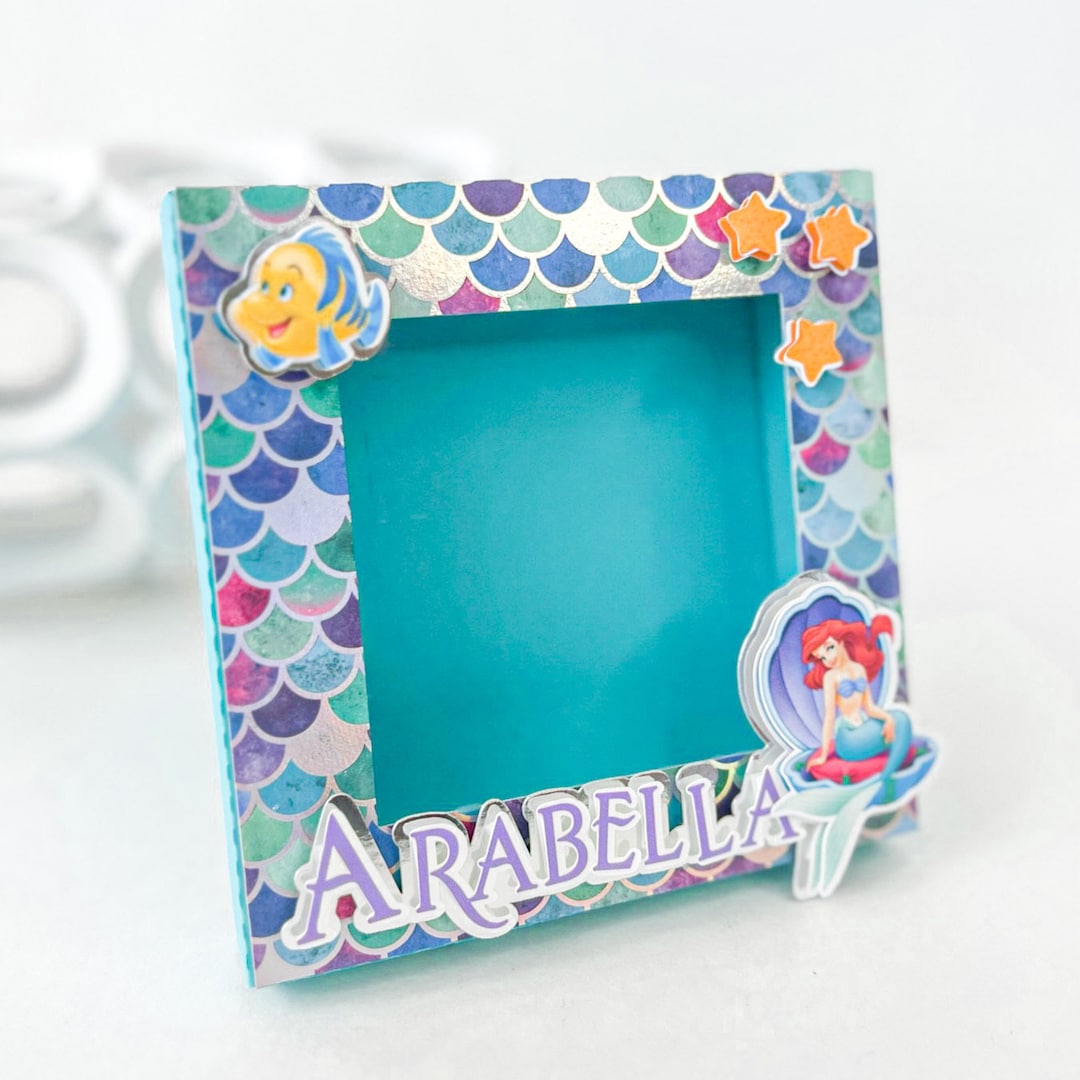 Mermaid Picture Frame, Little Mermaid Party Decorations, Photo Gifts ...