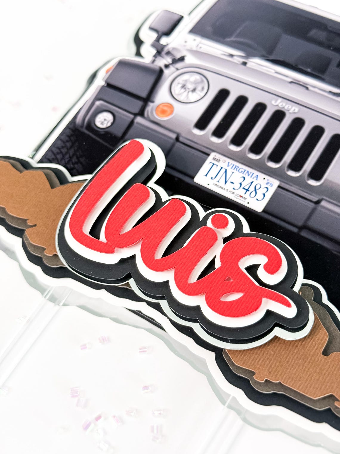 Off Road Cake Topper - Jeep Party Decorations - 4x4 Cake Topper ...