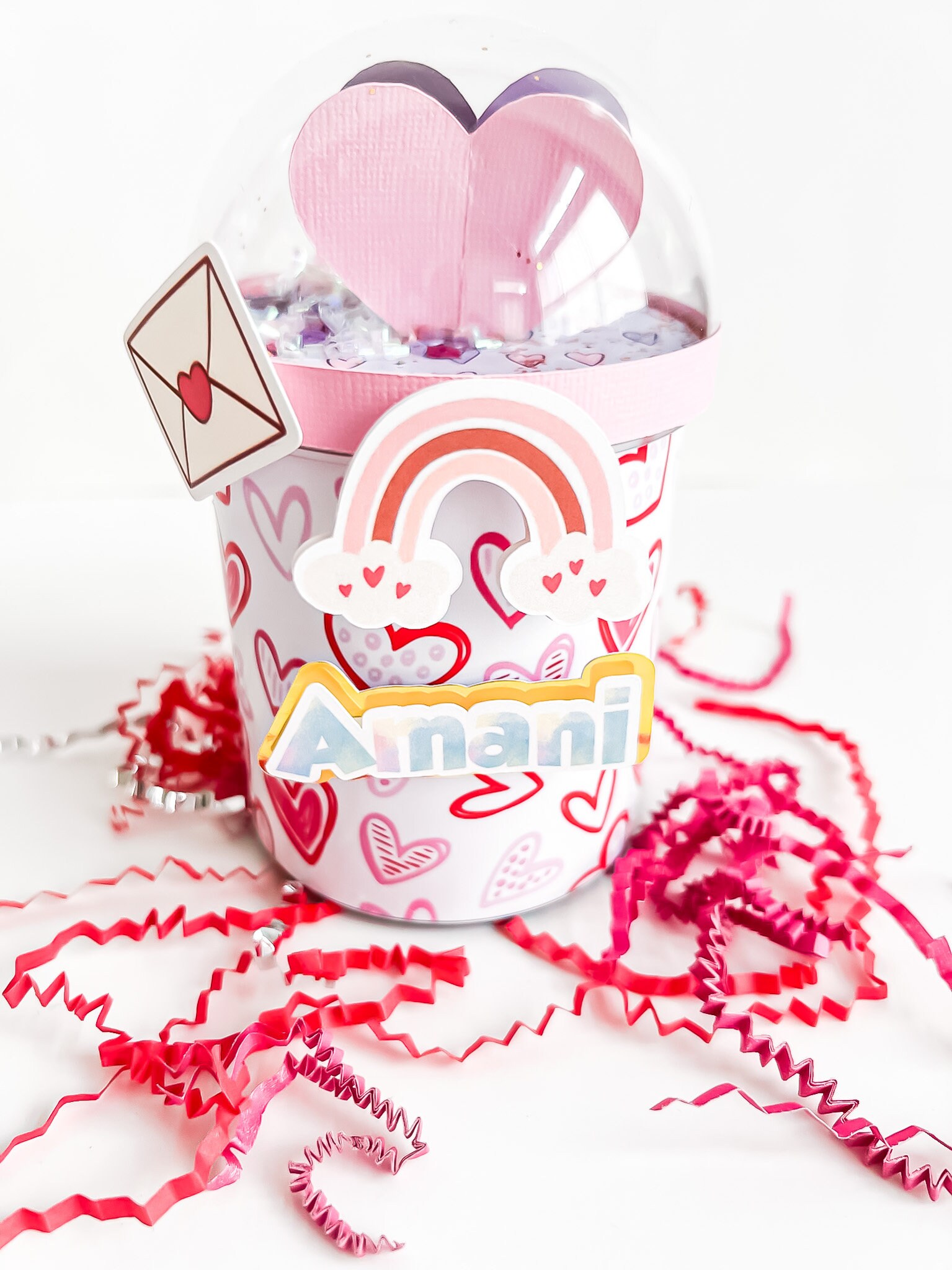Handmade Heart Valentine Pringles Shaker Unique Gift Treat - Etsy