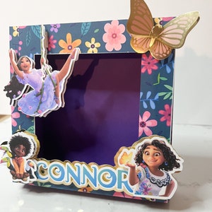 Encanto Birthday Centerpiece Frame – Custom Name & Character Party ...