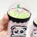 Custom Panda Pringles Favor – Girl Birthday Party Can With Dome Topper ...