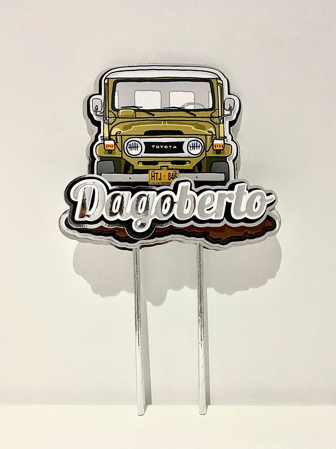 Jeep Cake Topper Off-road Adventure Birthday Decor - Etsy