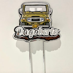Jeep Cake Topper Off-road Adventure Birthday Decor - Etsy