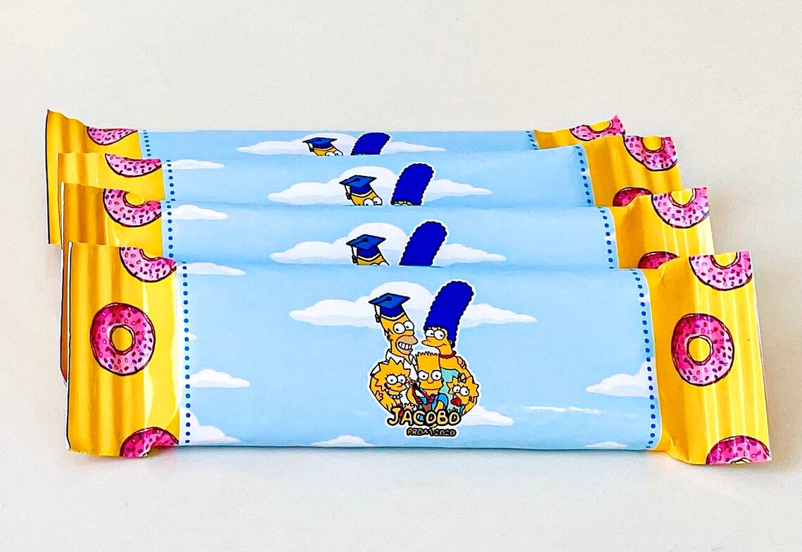 The Simpsons Decor Box Graduation Party Decoration Simpson - Etsy