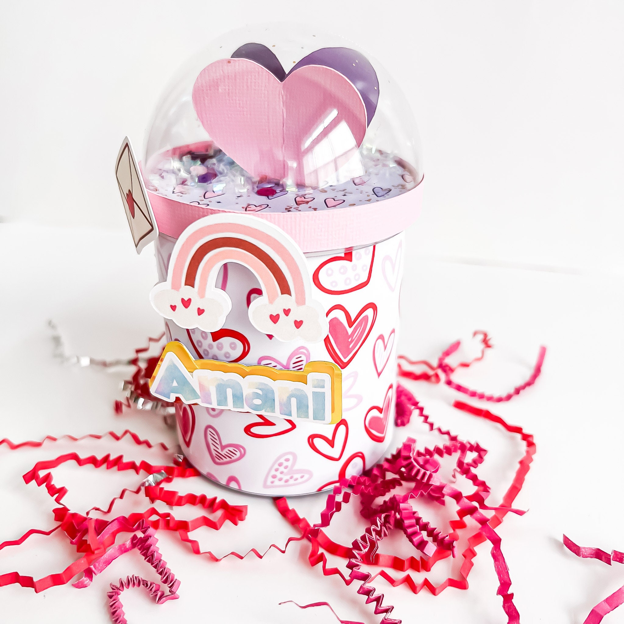 Handmade Heart Valentine Pringles Shaker Unique Gift Treat - Etsy