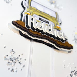 Off Road Cake Topper Jeep Party Decorations 4x4 Birthday Cake Topper ...