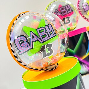 Neon Party Favors, Neon Party Decorations, Neon Birthday Decorations ...