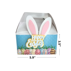 Easter Bunny Favor Box, Easter Gift Box, Bunny Candy Box, Easter Goody ...
