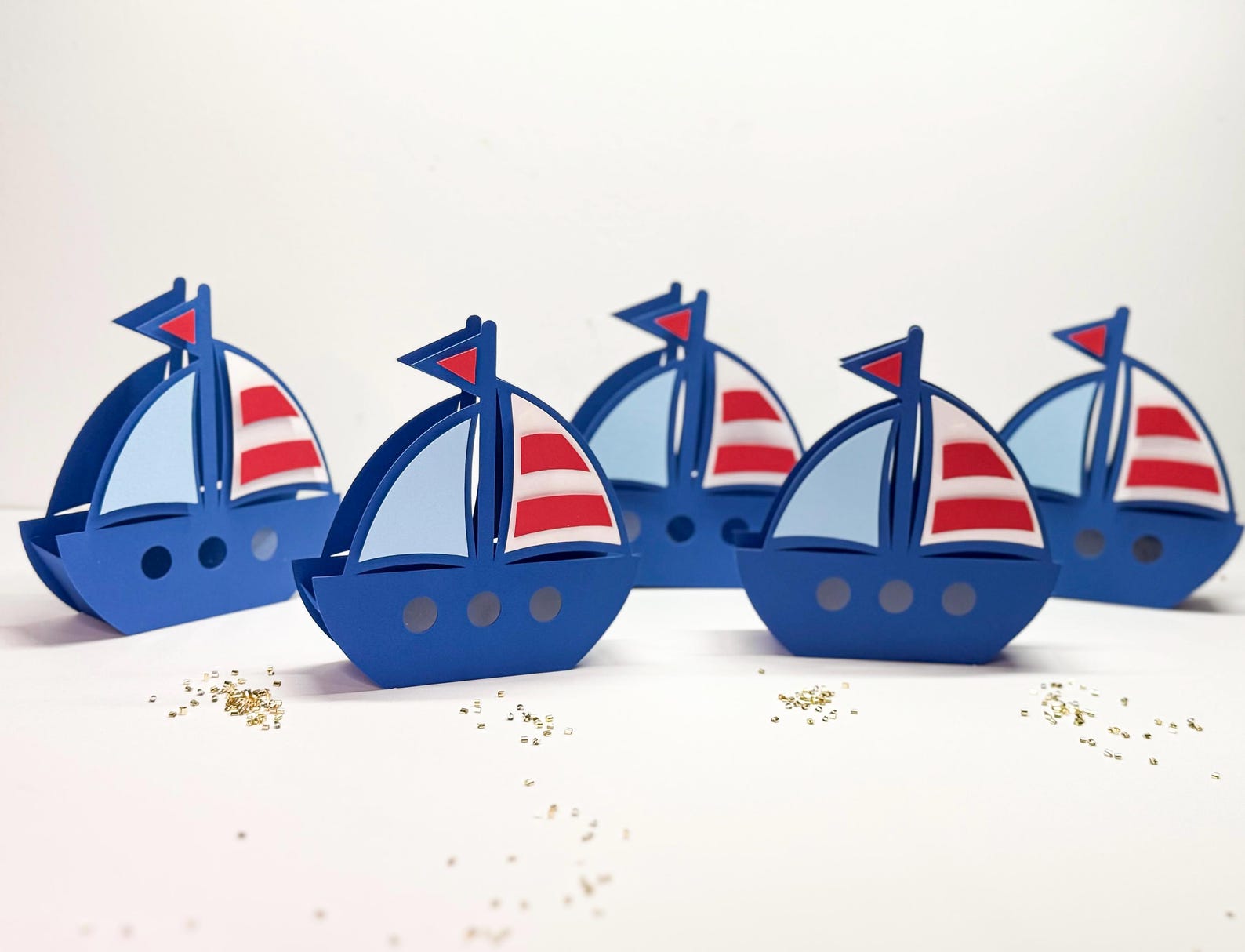 Personalized Nautical Candy Box - Sailboat Party Favor - Anchor Baby ...