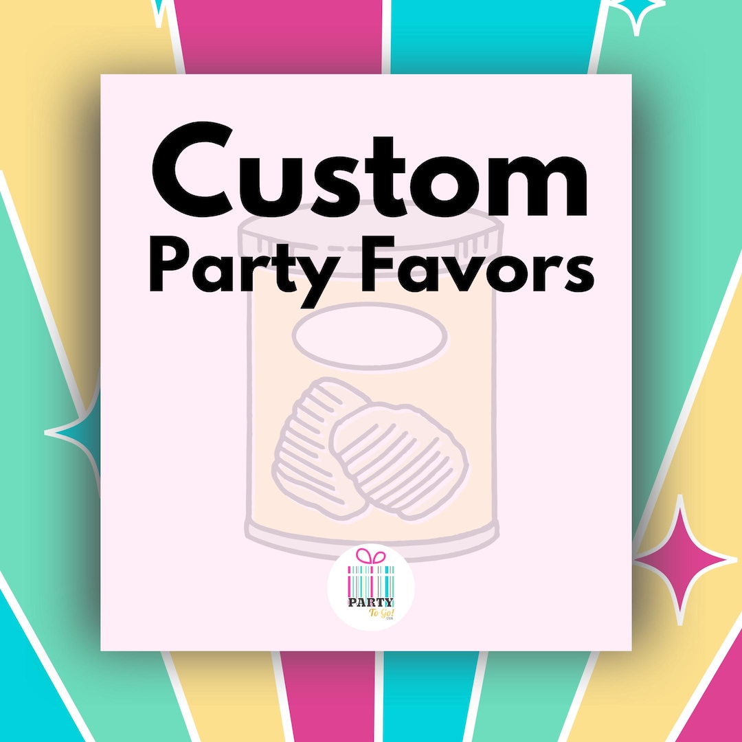 Custom Pringles Party Favors | Personalized Snacks for Birthdays ...