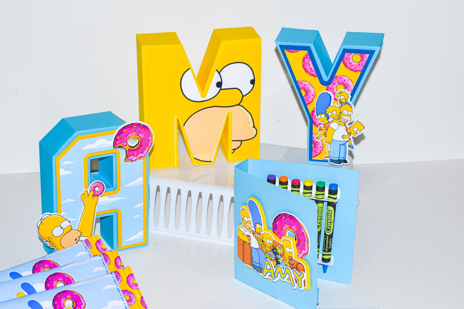 Simpsons Birthday Decoration Simpsons Party Decoration the - Etsy