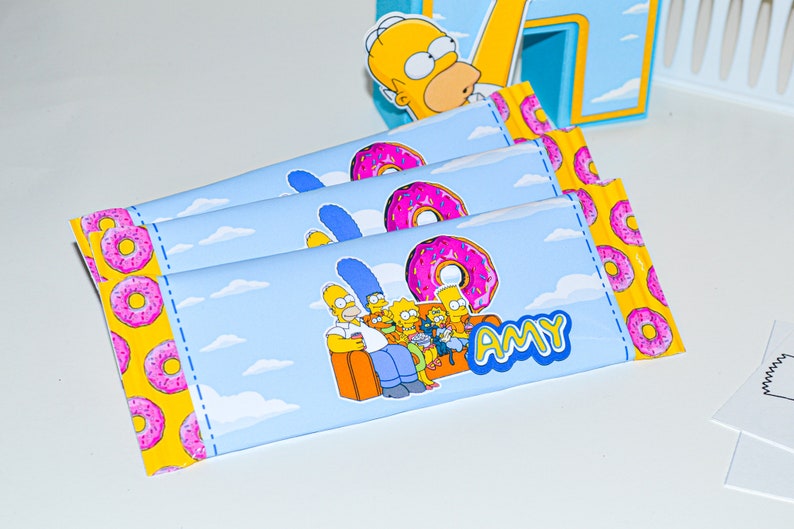 Simpsons Birthday Decoration Simpsons Party Decoration the - Etsy