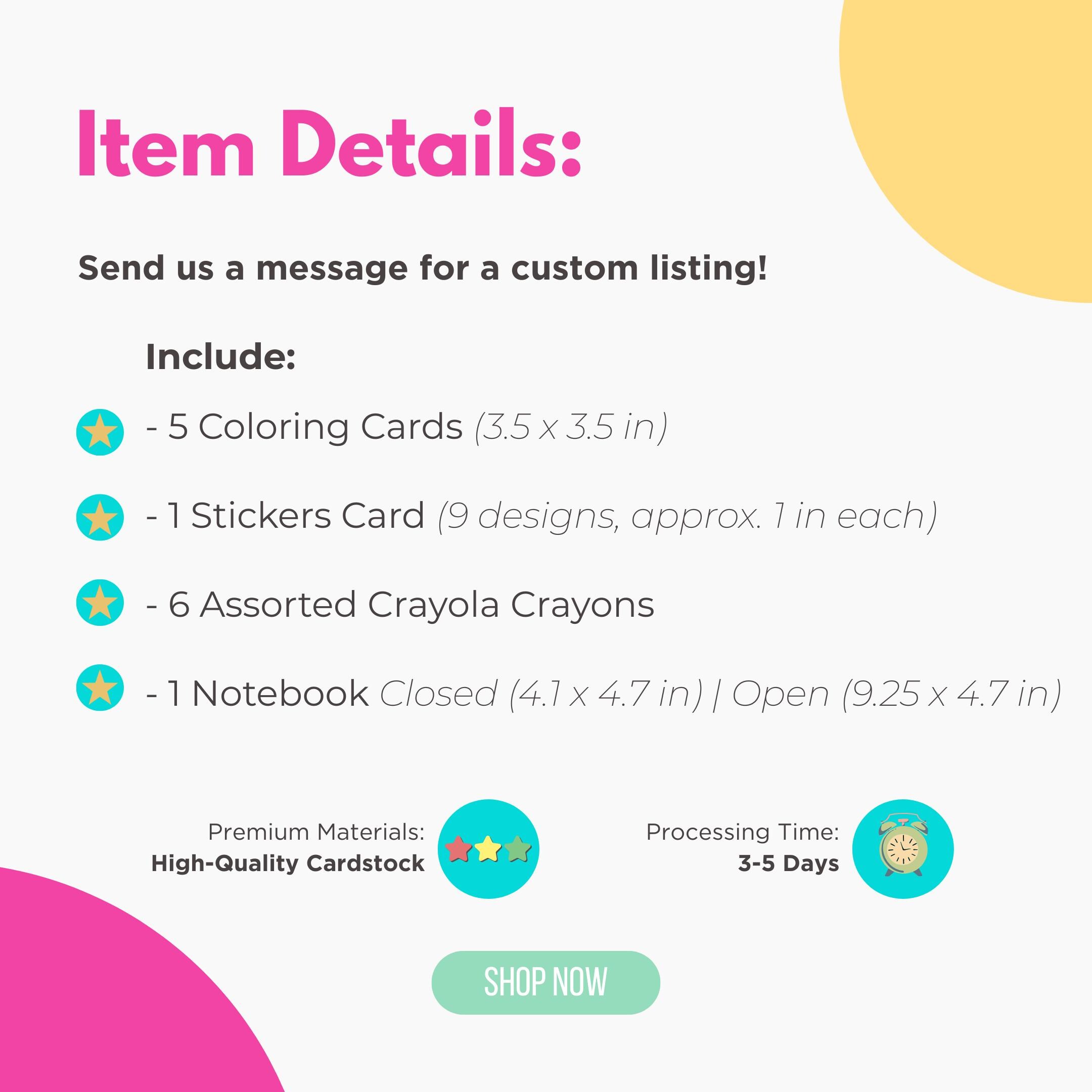 Simpsons Coloring Book Party Favor: Personalized Kids Activity Pack ...