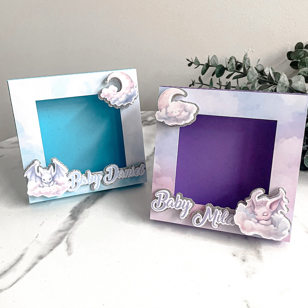 Dragon Picture Frame, Dragons Baby Shower Party Decorations, Photo ...