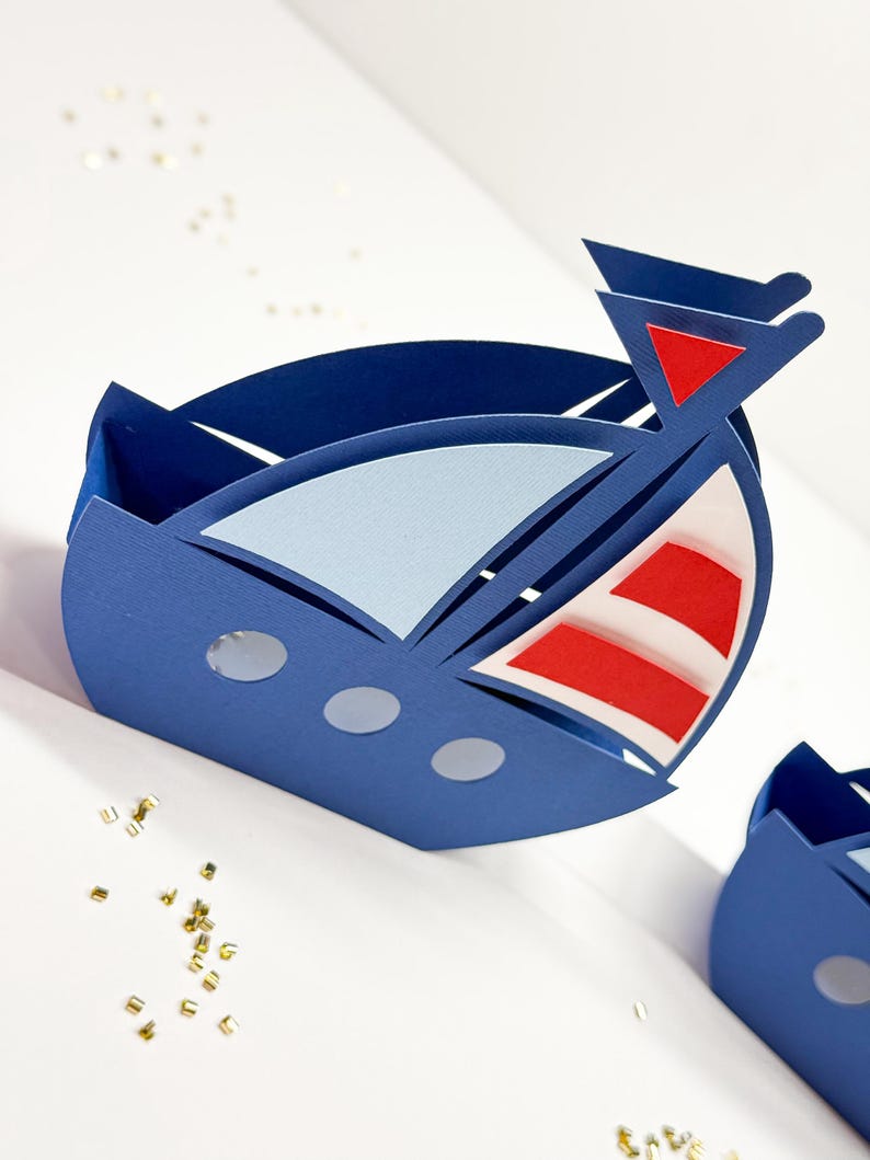 Personalized Nautical Candy Box - Sailboat Party Favor - Anchor Baby ...
