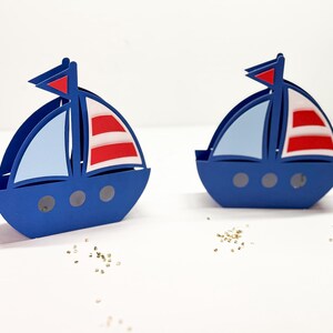 Personalized Nautical Candy Box - Sailboat Party Favor - Anchor Baby ...