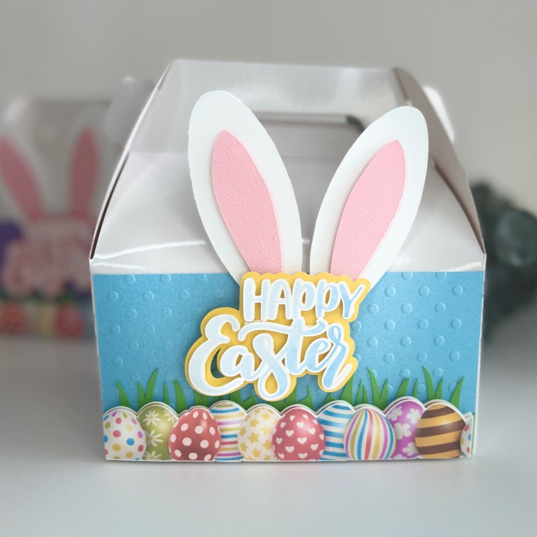 Easter Bunny Favor Box, Easter Gift Box, Bunny Candy Box, Easter Goody ...