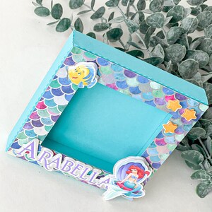 Mermaid Picture Frame, Little Mermaid Party Decorations, Photo Gifts ...