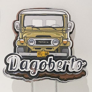 Off Road Cake Topper Jeep Party Decorations Custom Vehicles Cake Topper ...