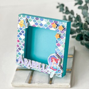 Mermaid Picture Frame, Little Mermaid Party Decorations, Photo Gifts ...
