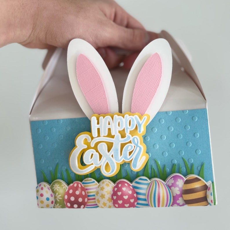 Easter Bunny Favor Box, Easter Gift Box, Bunny Candy Box, Easter Goody ...