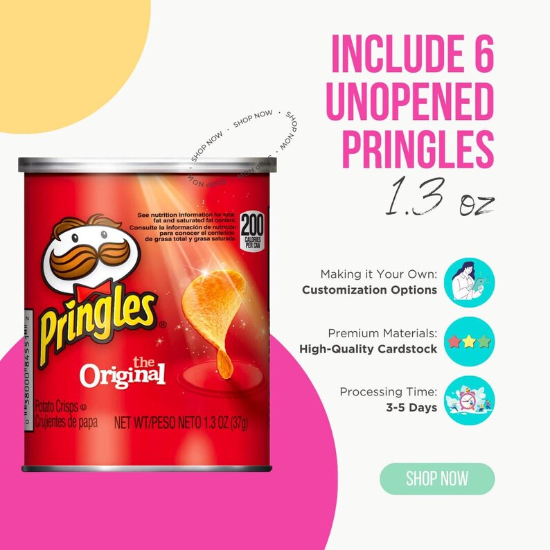 Woody Pringles Favor Can – Cowboy Party Snack Can With Hat & Bandana ...