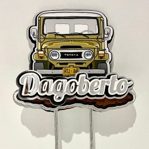 Jeep Cake Topper Off-road Adventure Birthday Decor - Etsy
