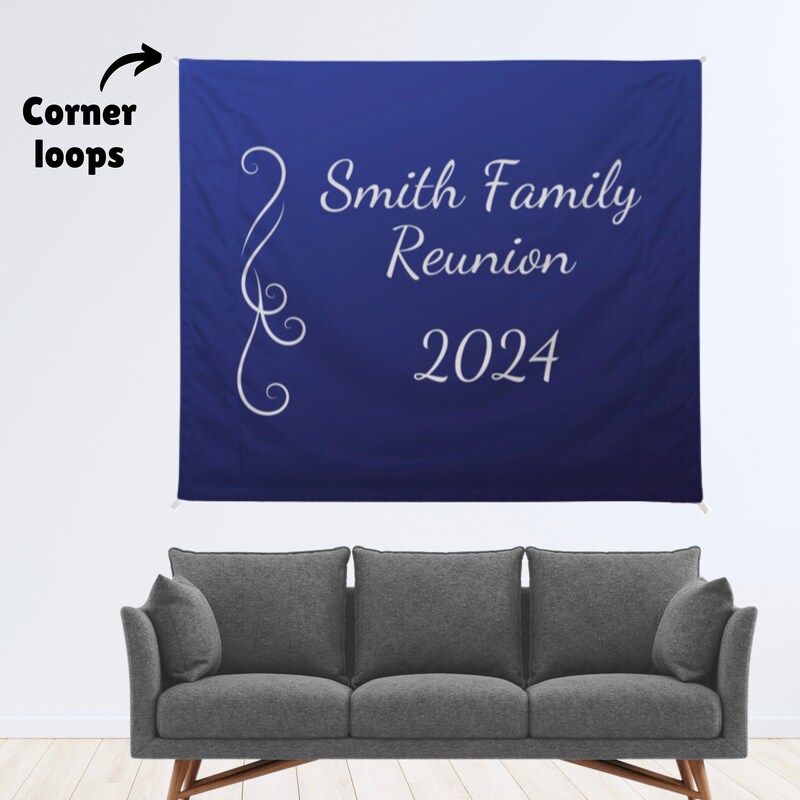 Reunion Banner - Etsy