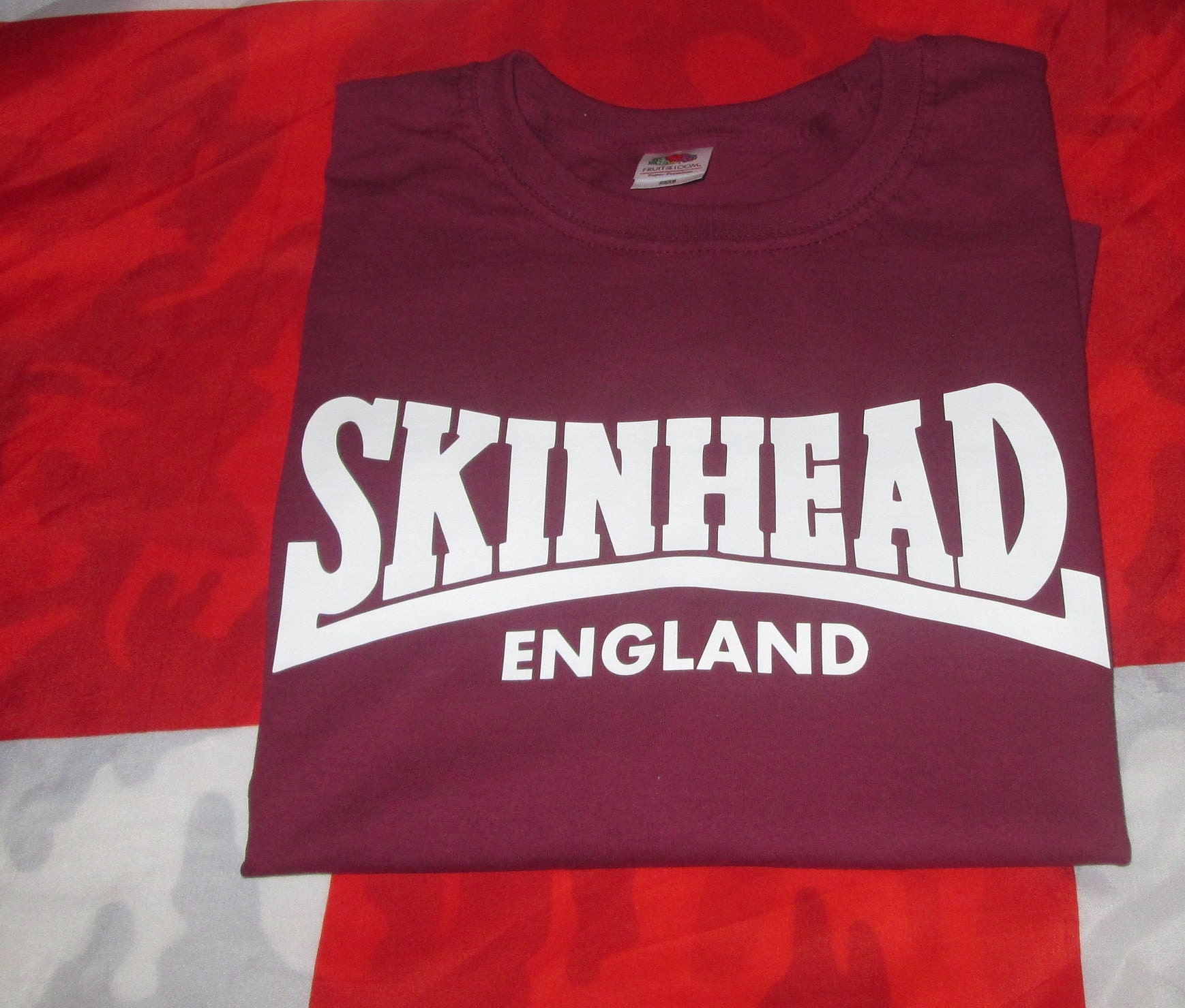 Skinhead England T Shirt Oi - Etsy UK